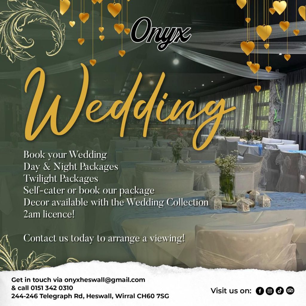 Onyx Function Suite - Onyx Heswall | Wirral's Luxury Function Suite